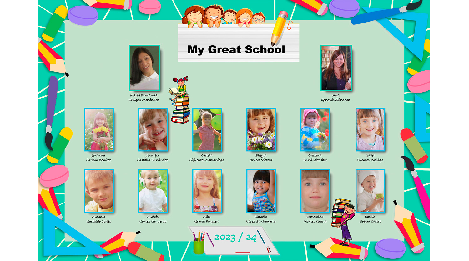 Class Photo Composite – Class Photo Composite