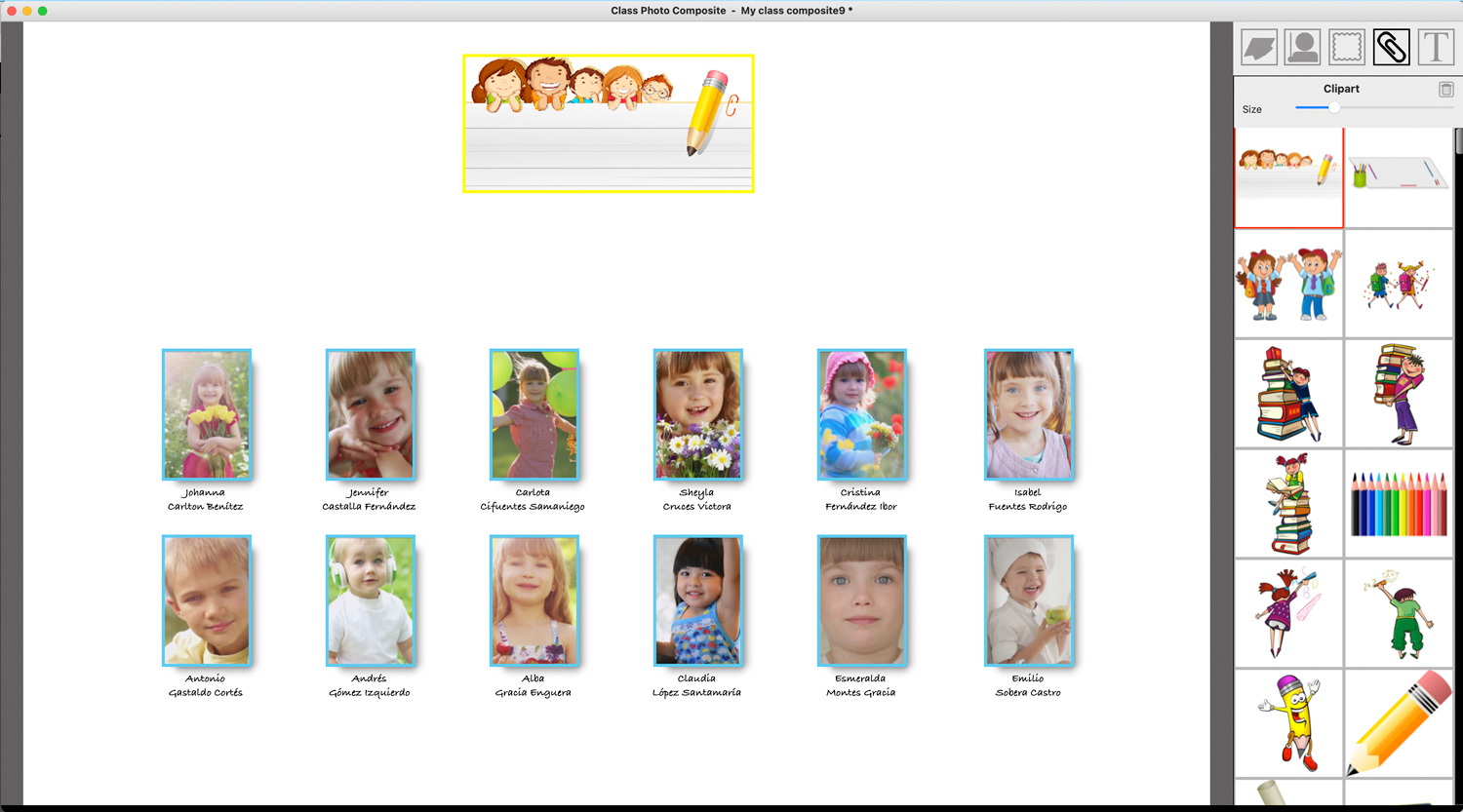 Class Photo Composite – Class Photo Composite